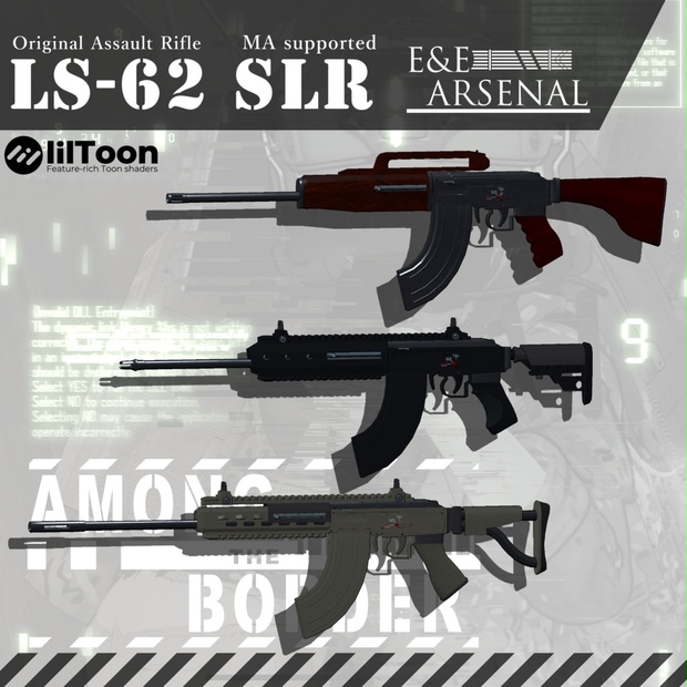 [MA対応] EAA LS-62 SLR [ギミック搭載] - The Emperor Eagle's Arsenal - BOOTH