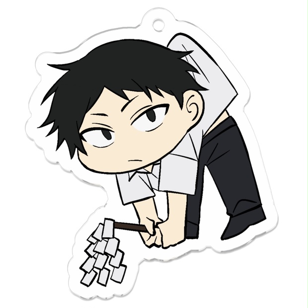 山羊座君つままれアクリルキーホルダー♑️ - Pluto - BOOTH