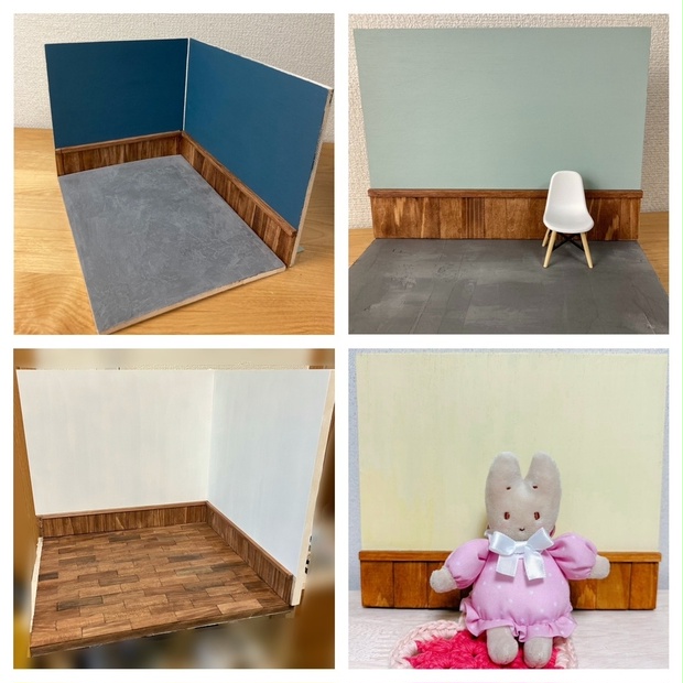 ぬい部屋の壁、床【受注☆2週間程度】 - 手しごと屋 sa-chan - BOOTH