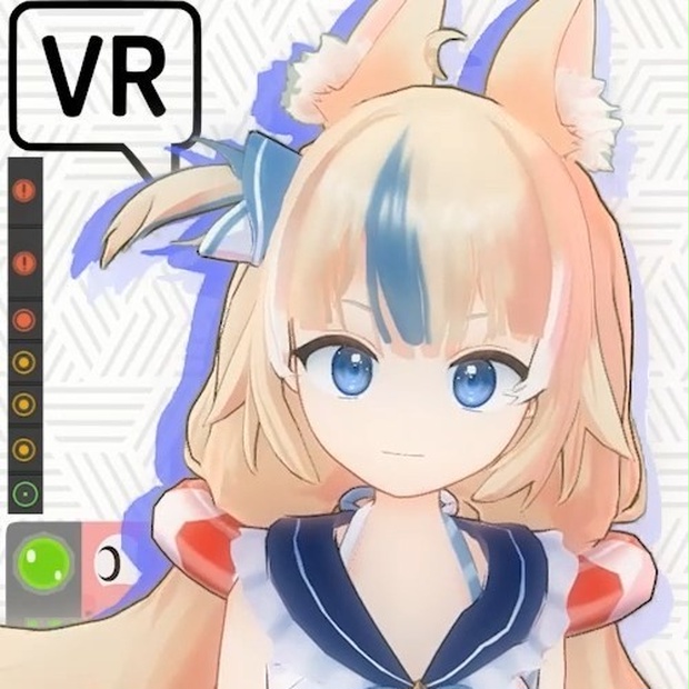 Sameko Saba / Fan Made 3D VRChat Avatar - Abakat_VT (VRChat 3D Models ...