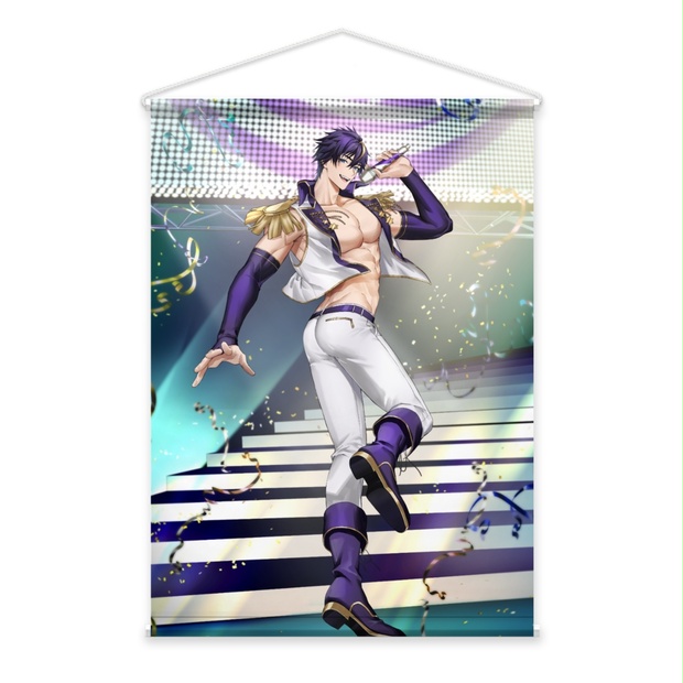 猟介B2タペストリー(白)《1st Anniversary》 - Ryosuke Tsukiyo official shop - BOOTH