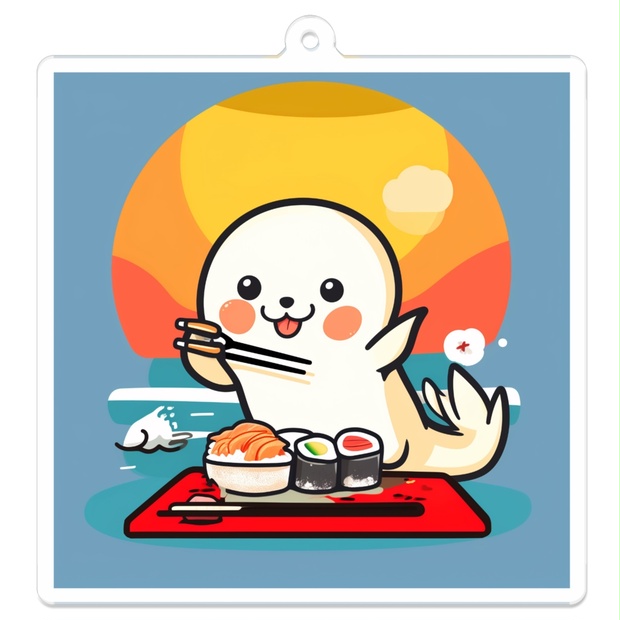 スシ好きのアザラシ - ssparrow - BOOTH