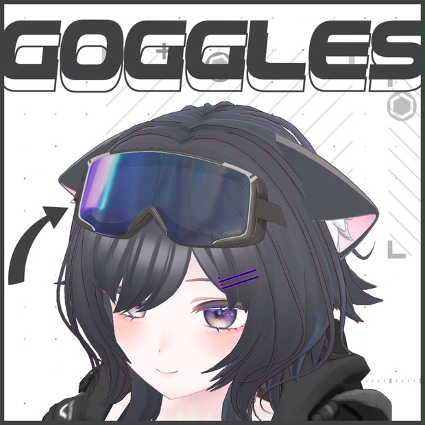 VRChat向け | SOB.GOGLES - mutans - BOOTH