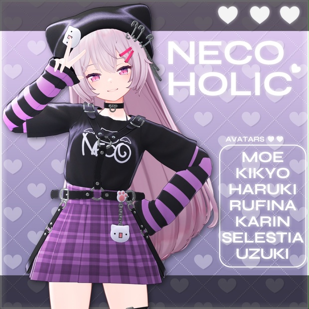 NECO HOLIC - SILVER CAT - BOOTH