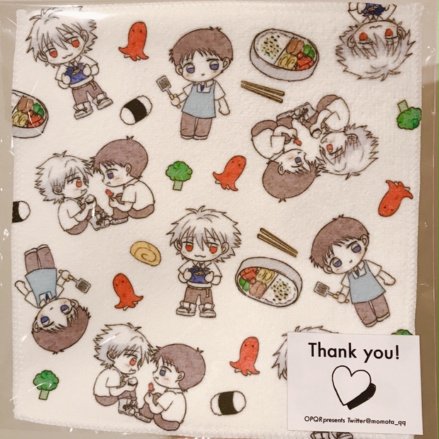 ミニタオル-SHINJI KUN NO OBENTO - - OPQR - BOOTH