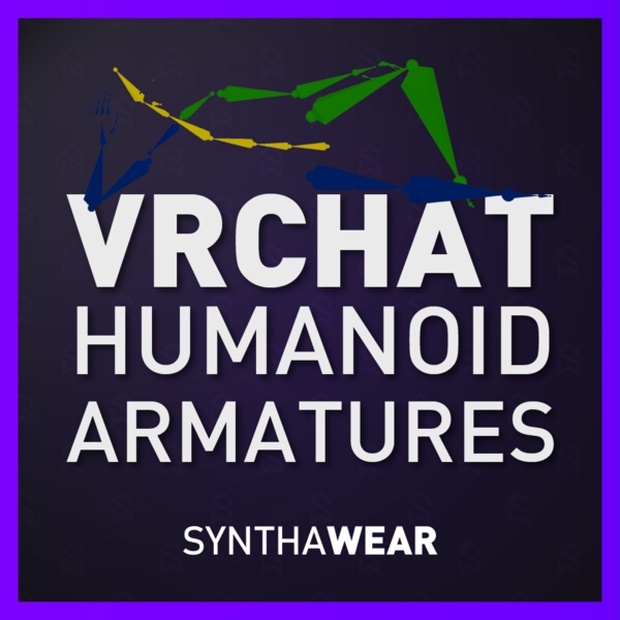 Humanoid Armatures | VRChat Asset | Blender - SynthaWear - BOOTH