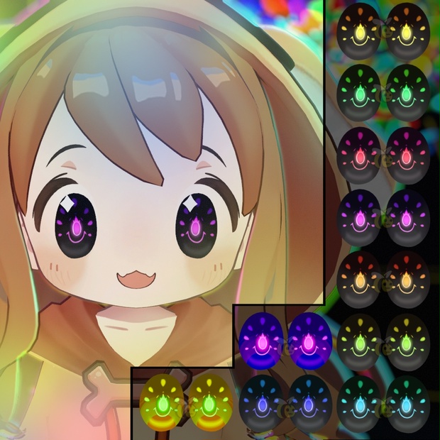 ω•`) Hell Void 🔥 Eye Texture【まめひなた】Mamehinata - manyuka - BOOTH