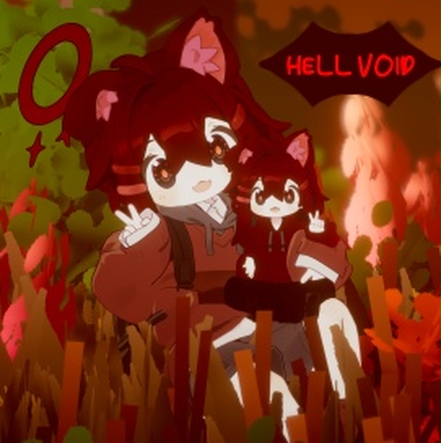 ω•`) Hell Void 🔥 Eye Texture【まめひなた】Mamehinata - Nuki - BOOTH