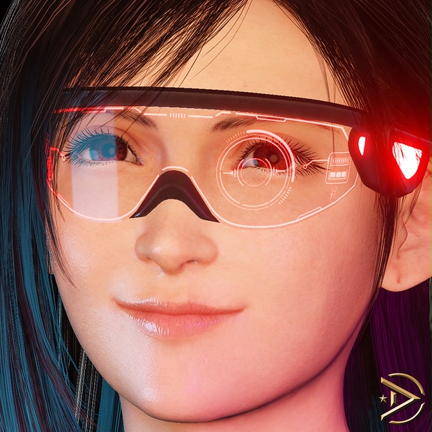 Cyberpunk Visor - Dynamus - BOOTH