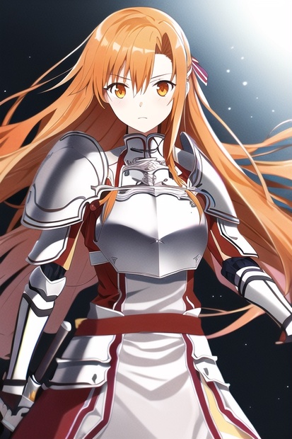 SAOのアスナ cgイラスト - golgoxcy - BOOTH