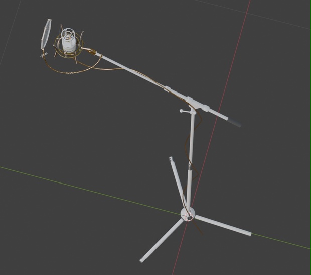 WARUDO(PRO-URP) PROP HCM001-condenser microphone - NAME-D's HELL OF ...