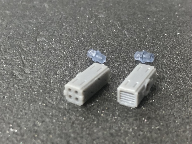 ミサイルポッド03 7x15ミリ アッシュグレー - kuma Factory - BOOTH