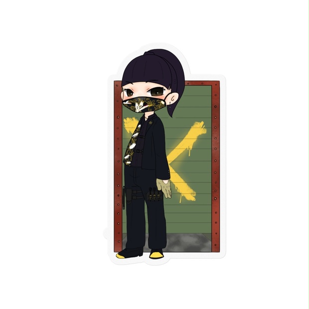 R6S AZAMI ステッカー - 足利のお店 - BOOTH