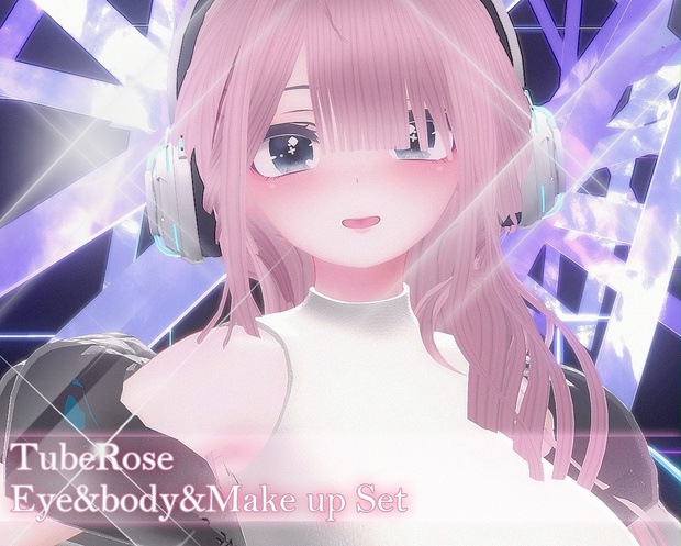 「TubeRose」Eye&body&Make up Set - RING RING SHOP - BOOTH