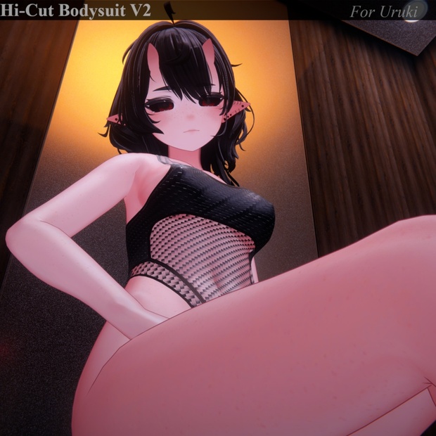 【8アバター】 Hi-Cut Bodysuit V2 - keissen - BOOTH