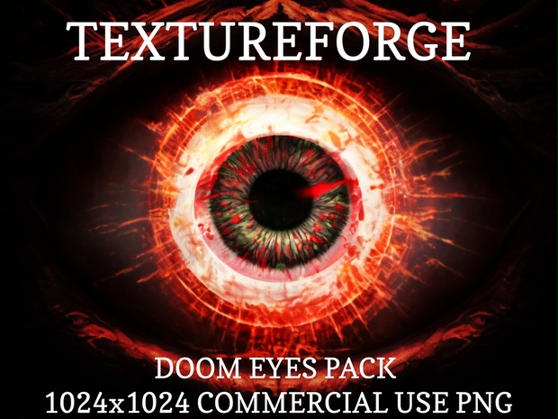 Doom Eye Pack - textureforge - BOOTH