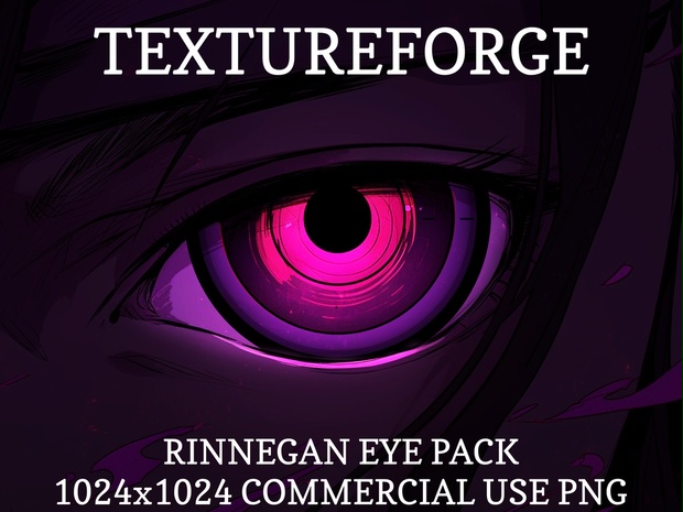 Rinnegan Eye Pack - textureforge - BOOTH