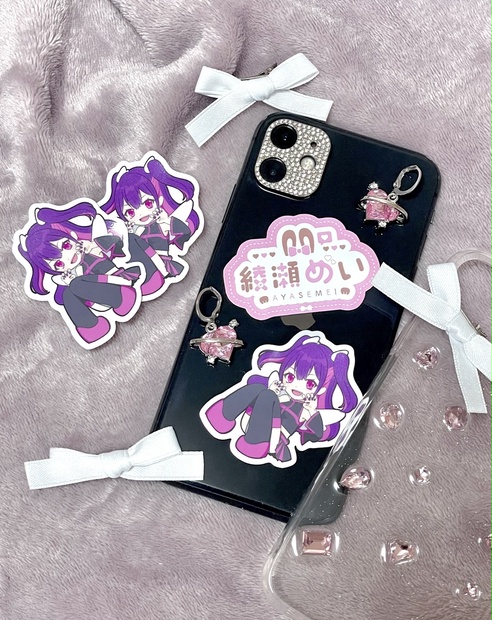 C104 2.5次元の誘惑 ミリエラステッカー1枚 - Baby’s breath - BOOTH