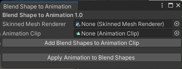 Blend Shape to Animation - selees824 - BOOTH