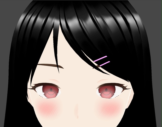 [VRoid 1.0] Simple Hair Pin (無料FREE!!!) - Fish's Shop - BOOTH