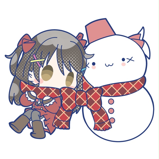 Vtuber響ゆい雪だるまアクキー【C105】 - 響ゆいのBOOTH - BOOTH