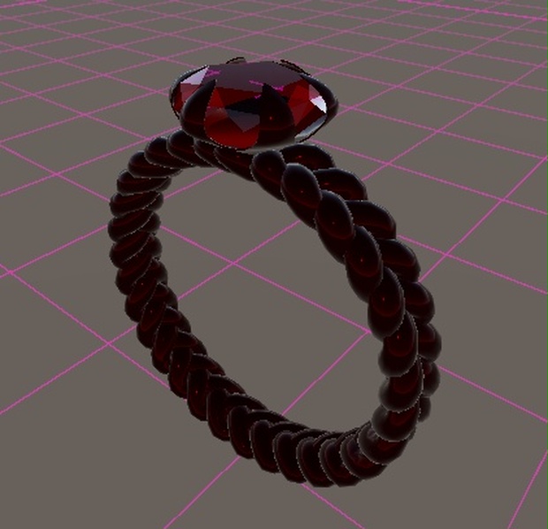 悪魔の指輪3Dモデル - WonderPeter - BOOTH