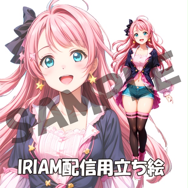 016／IRIAM用立ち絵／女性 - aifrontier - BOOTH