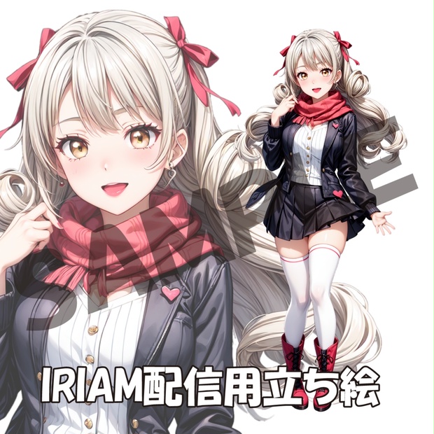 039／IRIAM用立ち絵／女性 - aifrontier - BOOTH