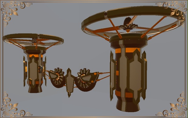 Steampunk Jet Pack (スチームパンクジェットパック) - marchhare's general store - BOOTH