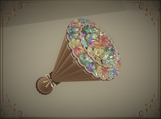 Steampunk Flower Bouquet (スチームパンク 花束) - marchhare's general store - BOOTH