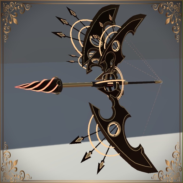 Fantasy style Greatbow「type: Slutlig mistiltein」 (ファンタジースタイルのグレートボウ「タイプ: スルトリグミスチルテイン ...