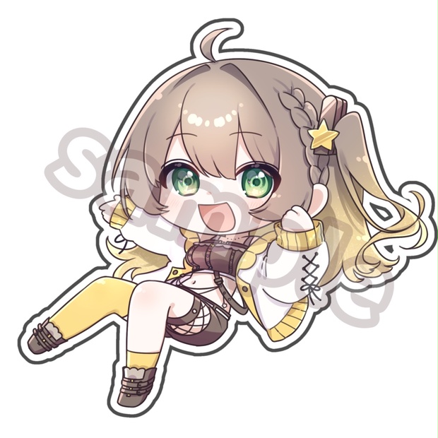 【VTuberデビュー記念】アクリルキーホルダー - noa-star-nico - BOOTH