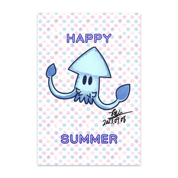 HAPPY SUMMER SQUID - さくらびと - BOOTH