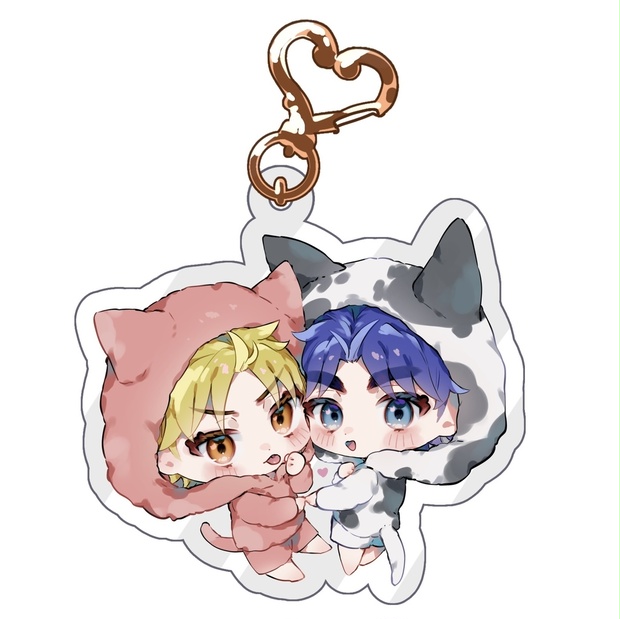 もこもこはじふたアクキー - rukaruka_j.shop - BOOTH