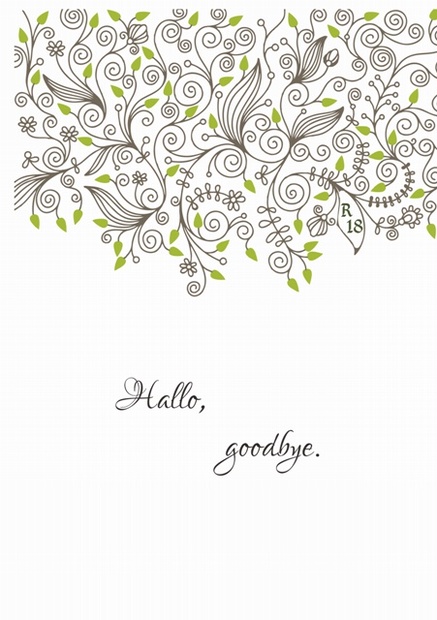 Hallo,goodbye - nottebianca - BOOTH