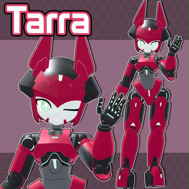 [Tarra] 3D Model (VRChat Avatar) - Mari 3D - BOOTH