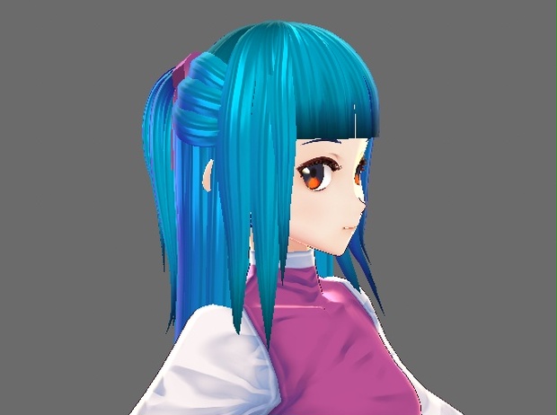 Half up ponytail【vroidヘアプリセット】 - Misuzu - BOOTH