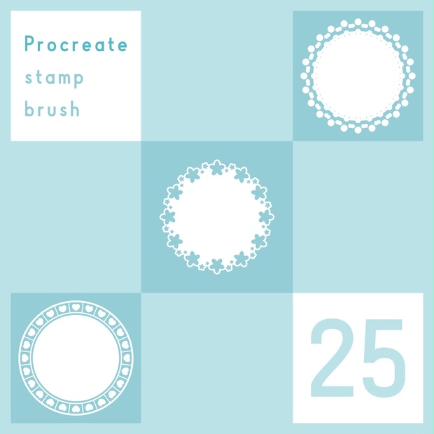Procreate スタンプブラシ - bell - BOOTH
