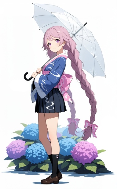 【アクスタ】紫陽花ver (15cm) - 黒門茶屋 - BOOTH