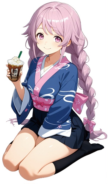 【アクスタ】飲むくず餅ver (22cm) - 黒門茶屋 - BOOTH