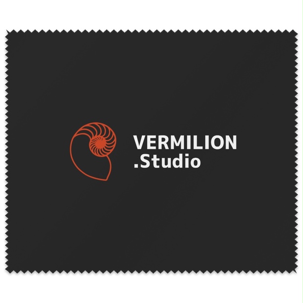 VERMILION .Studioメガネ拭き - VERMILION .Studio公式グッズショップ BOOTH店 - BOOTH