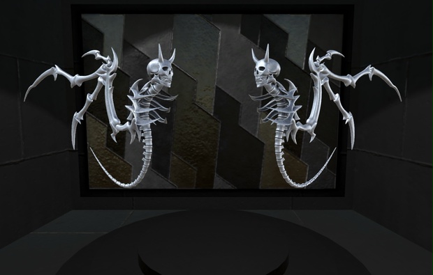 Skeleton Wings / Vrchat Asset - Utsu Labs - BOOTH