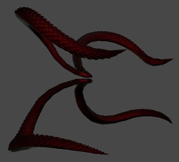 Scaled Tail Kagune / Vrchat Asset - Utsu Labs - BOOTH