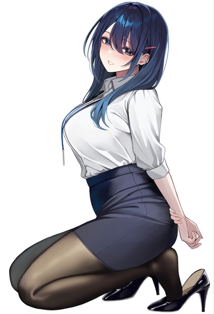 【OLちゃんの日常】後輩ちゃんアクリルスタンド - udonalium - BOOTH