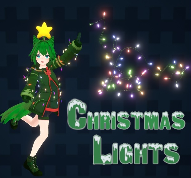 「VRChat」Christmas Lights! - duz - BOOTH