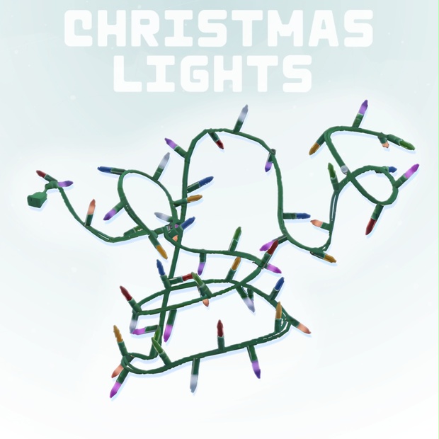 「VRChat」Christmas Lights! - duz - BOOTH