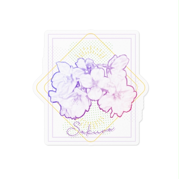 sakuraステッカー - kirameki*tokoro - BOOTH