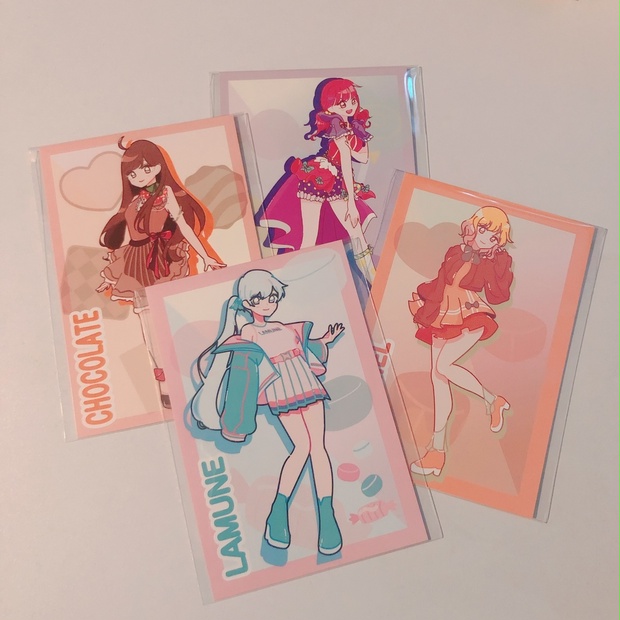 Sugar Holic ポストカードセット - yuunpopcorn - BOOTH