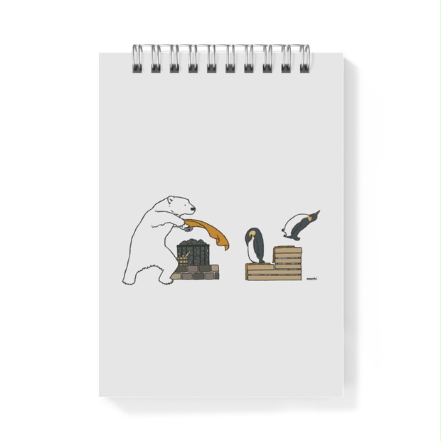 シロクマロウリュ メモ帳 - mocchi’s workshop - BOOTH