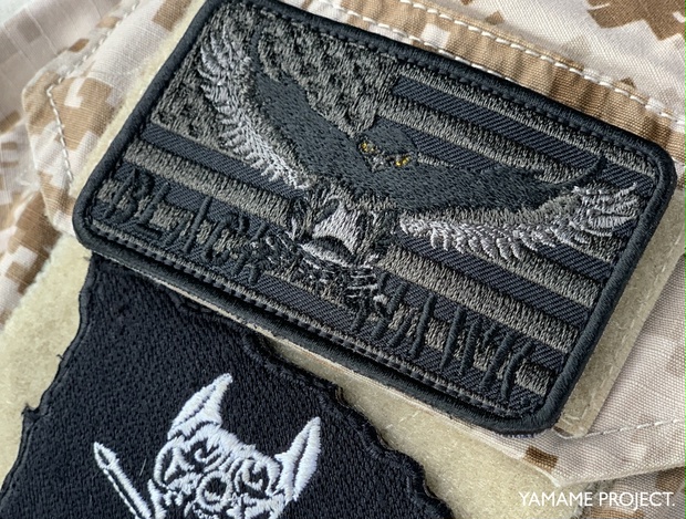 BLACK HAWK Patch - YAMAME PROJECT. web shop - BOOTH
